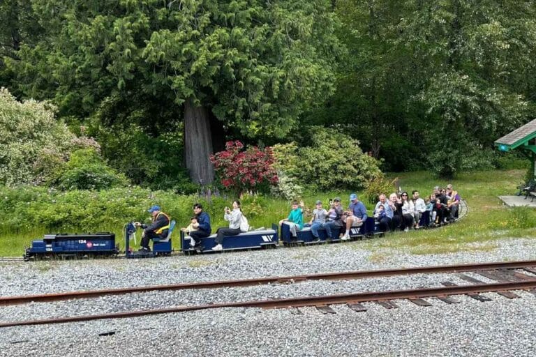 Hop on a Ride at the Squamish Train Museum l Sea to Sky Tots
